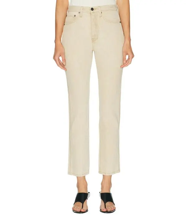 Khaite Finley Straight Leg Jeans - Dumas