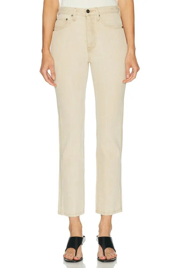 Khaite Finley Straight Leg Jeans - Dumas