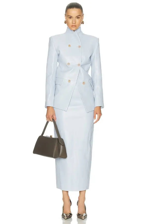 Khaite Rolo Jacket In Blue