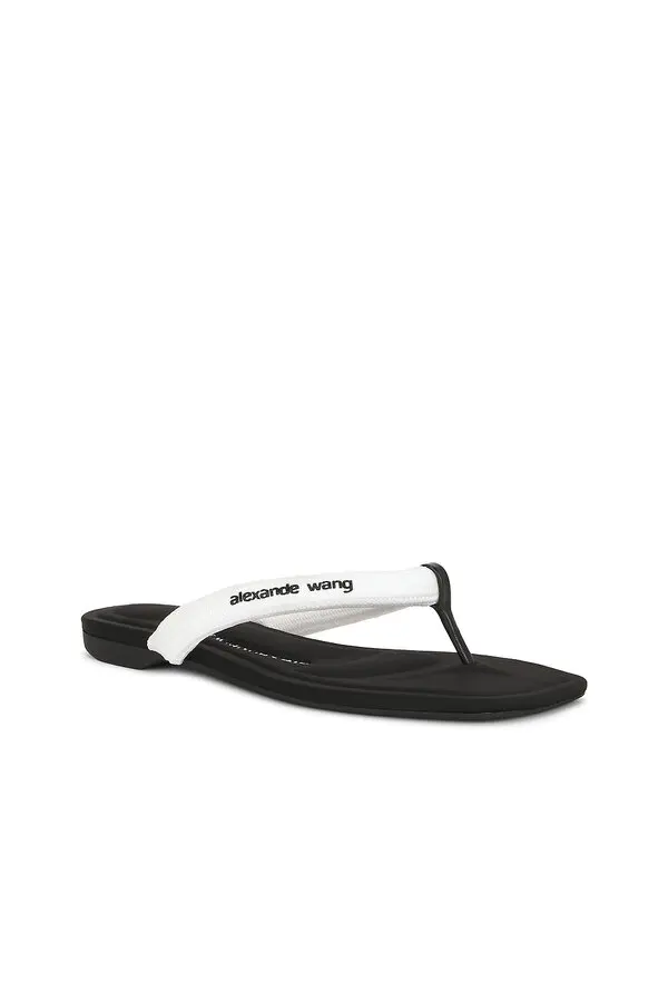 Alexander Wang Jenna Tubular Flat Thong Sandal