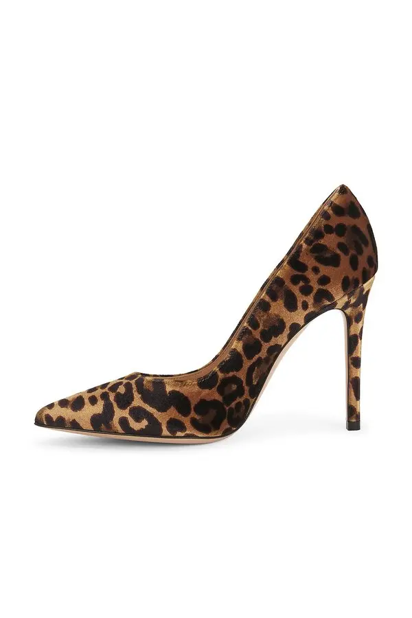 GIANVITO ROSSI Velluto Pump - Leopard Print