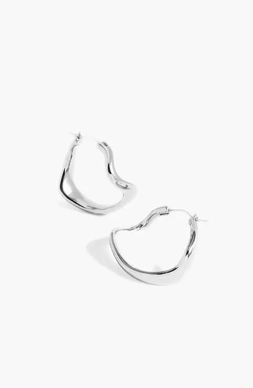 YOJ Curved Maxi Hoop Earrings