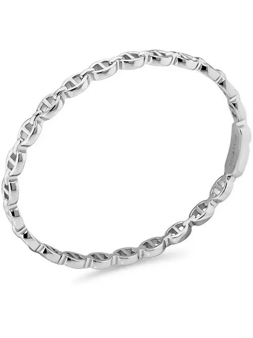 DEVATA Mariner Anchor Chain Bangle Bracelet