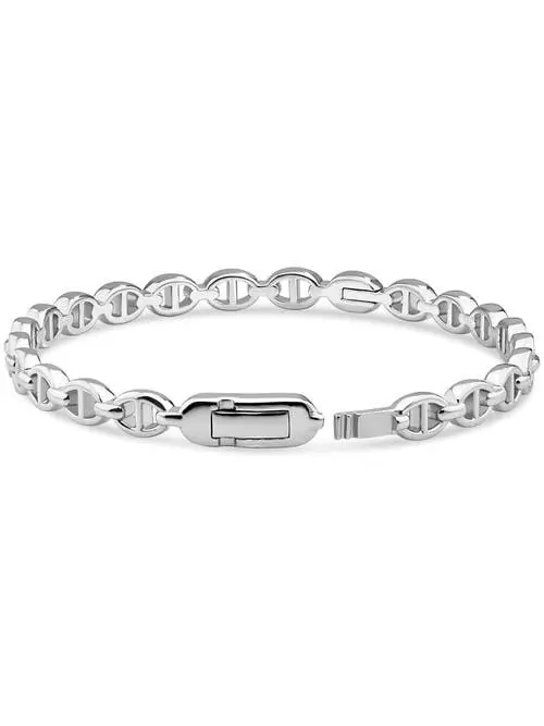 DEVATA Mariner Anchor Chain Bangle Bracelet
