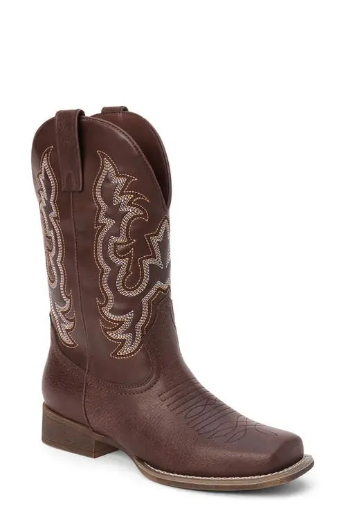 Matisse Rowdy Western Boot - Espresso