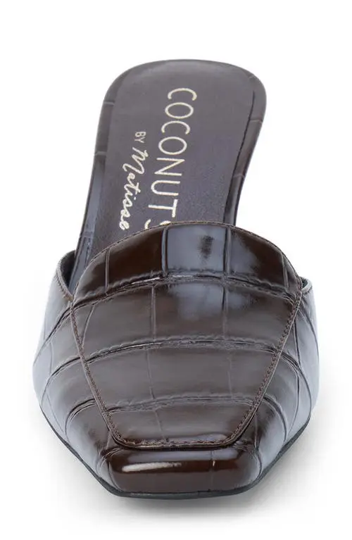 Matisse Davey Kitten Heel Mule - Espresso