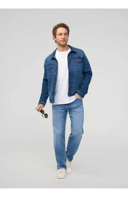 DUER Performance Denim All Season Trucker Jacket