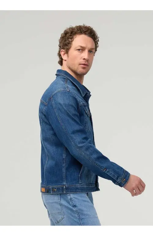 DUER Performance Denim All Season Trucker Jacket