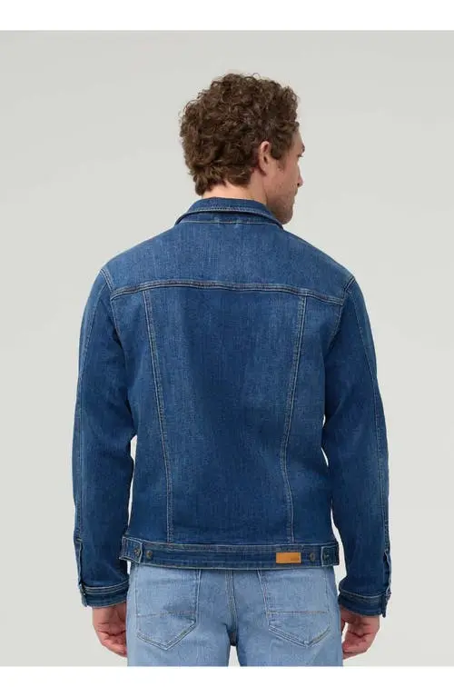 DUER Performance Denim All Season Trucker Jacket