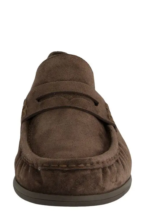 Paul Green Emmy Penny Loafer - Mocca Soft Suede