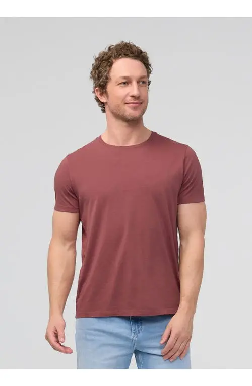DUER Purepima Only Tee - Red-clay