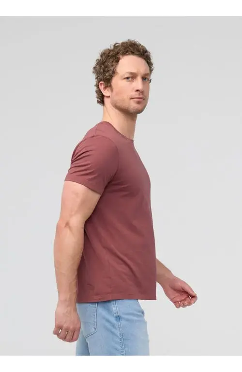 DUER Purepima Only Tee - Red-clay