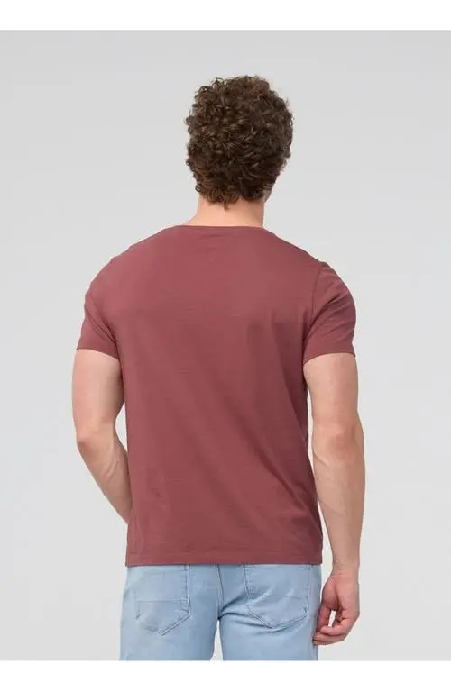 DUER Purepima Only Tee - Red-clay