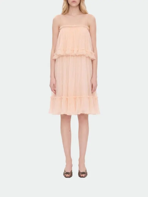 Chloé Mini Dress In Chiffon