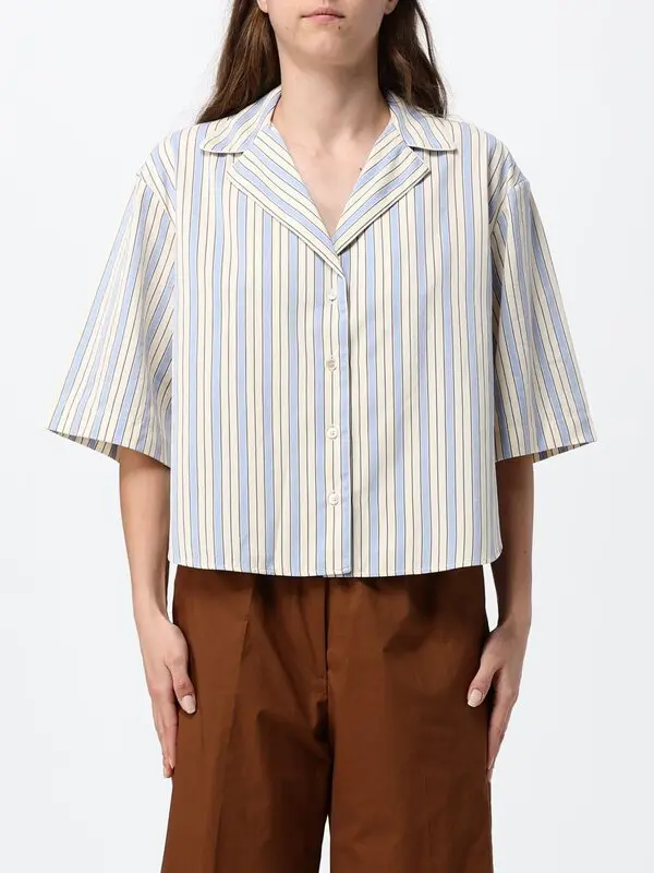 FORTE_FORTE Striped Shirt