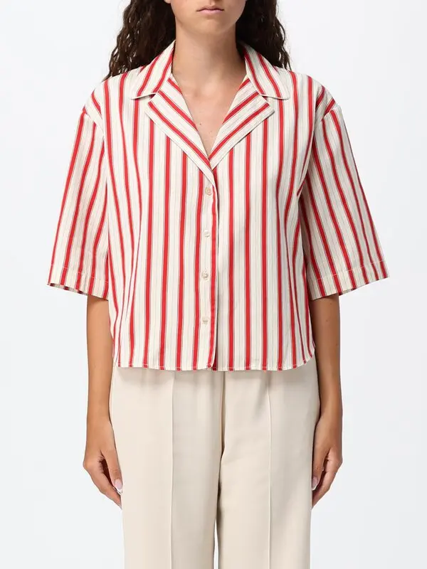 FORTE_FORTE Striped Shirt