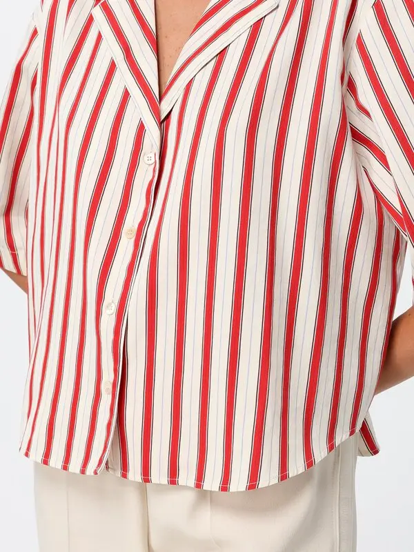 FORTE_FORTE Striped Shirt