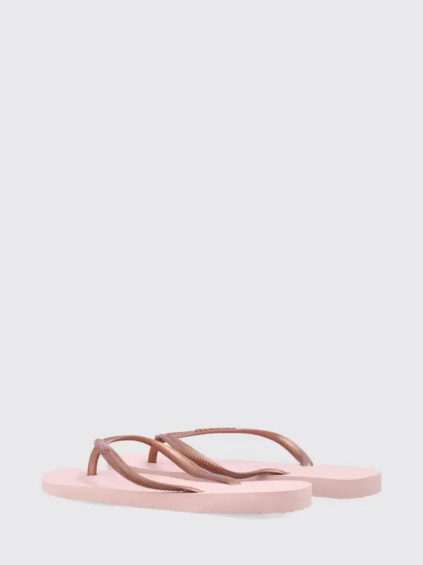 Havaianas Slim Rubber Thong Sandals - Pink