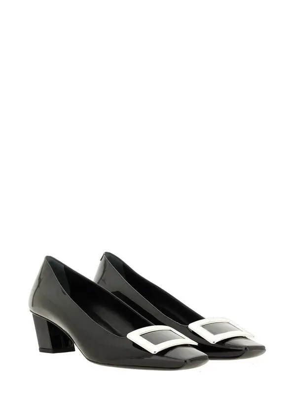 ROGER VIVIER Belle Vivier Patent Leather Pumps