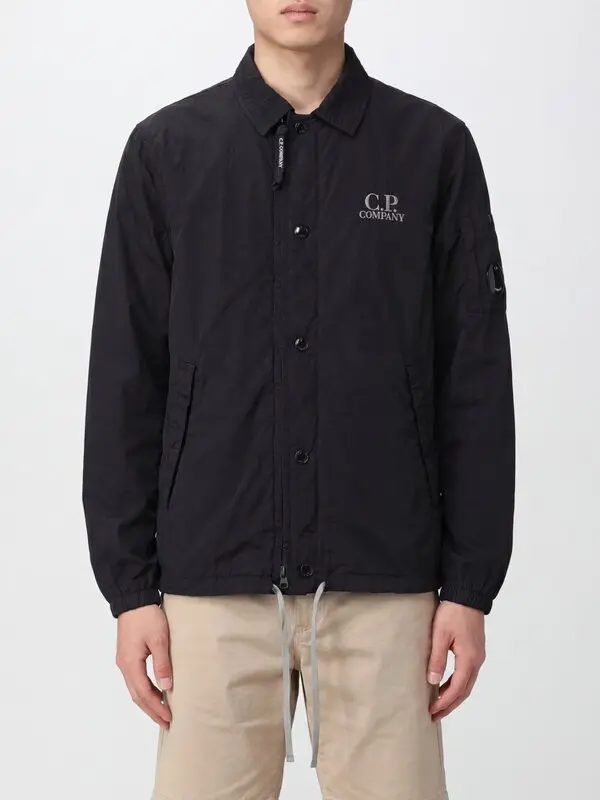 C.P. COMPANY Polyamide Shirt Jacket With Classic Collar And Drawstring Hem