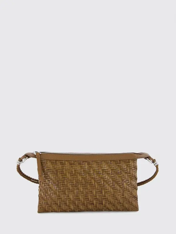 Benedetta Bruzziches Woven Mini Bag - Brown