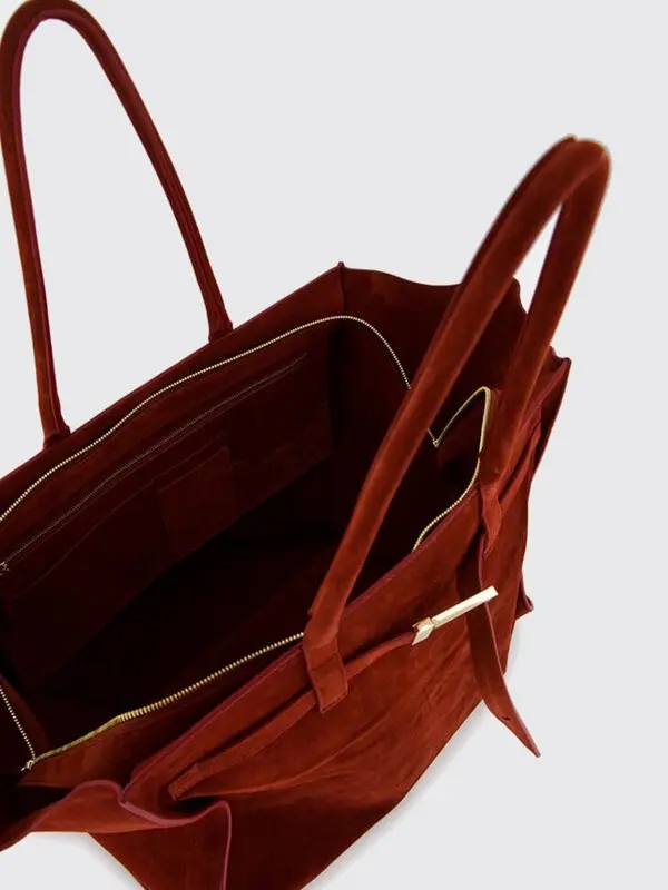 Benedetta Bruzziches Suede Shoulder Bag