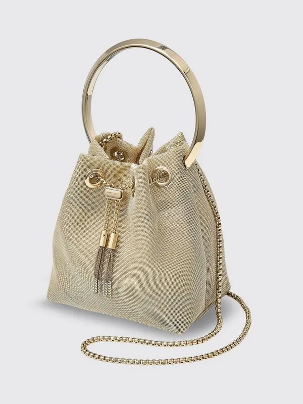 JIMMY CHOO Bon Bon Mini Bucket Bag
