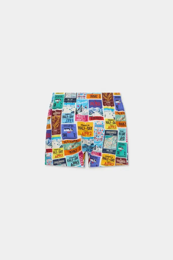 Dsquared2 Ski Pass Boxer - Fantasy