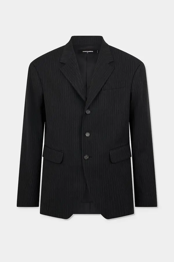 Dsquared2 Après Ski Pinstriped Osaka Blazer