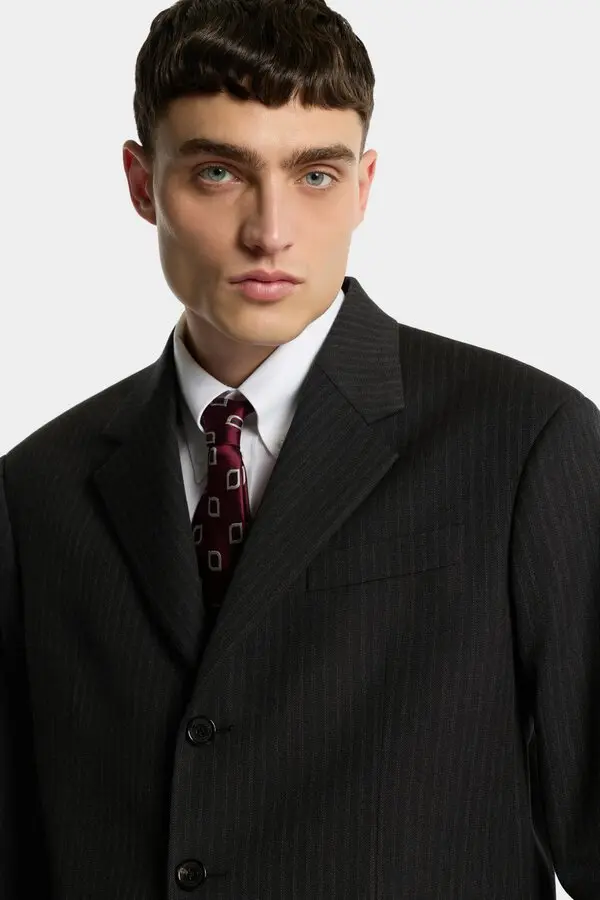 Dsquared2 Après Ski Pinstriped Osaka Blazer