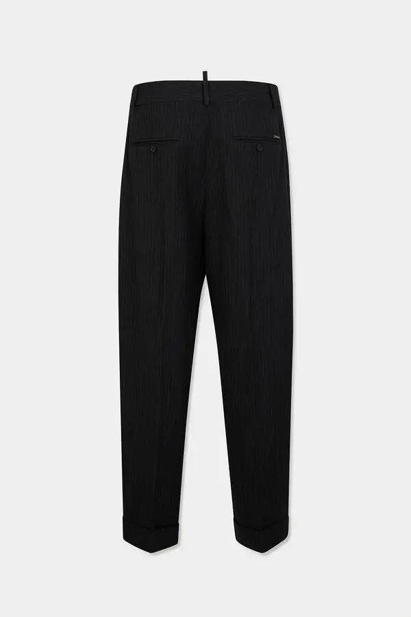 Dsquared2 Pinstriped Wide Pleat Pant