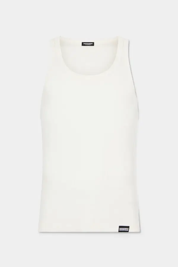 Dsquared2 Basic Tank Top - White