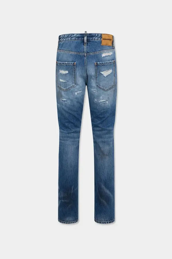 Dsquared2 Worker Wash Teddy Jeans
