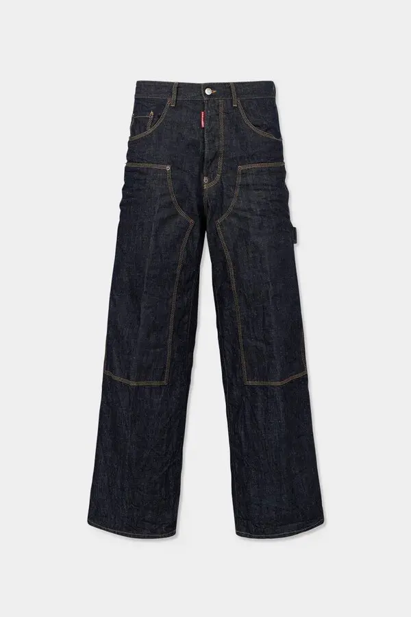 Dsquared2 Japanese Rinse Baggy Carpenter Jeans