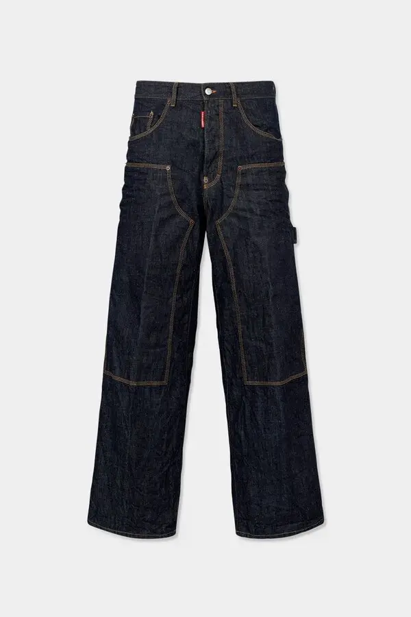 Dsquared2 Japanese Rinse Baggy Carpenter Jeans