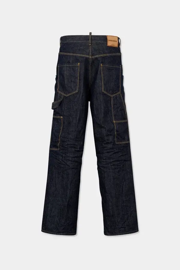 Dsquared2 Japanese Rinse Baggy Carpenter Jeans