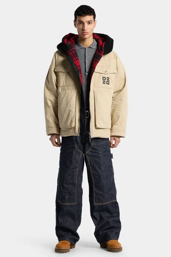Dsquared2 Japanese Rinse Baggy Carpenter Jeans