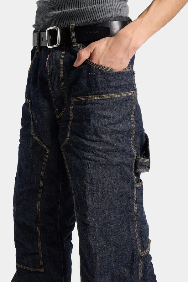 Dsquared2 Japanese Rinse Baggy Carpenter Jeans