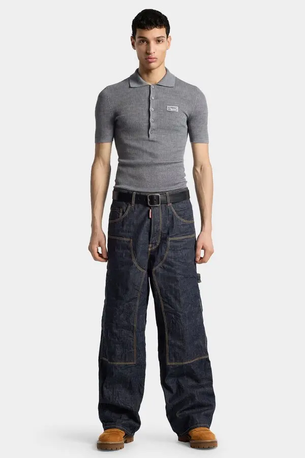 Dsquared2 Japanese Rinse Baggy Carpenter Jeans
