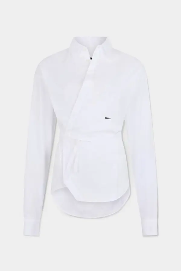 Dsquared2 Wrap Shirt - White