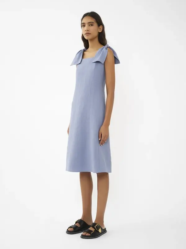 Chloé Bow-detailed Sleeveless Dress