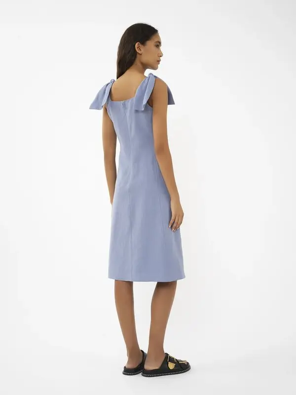 Chloé Bow-detailed Sleeveless Dress