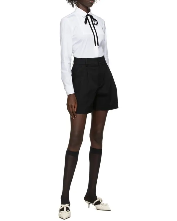 Red Valentino High Waist Mini Shorts