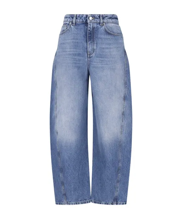Givenchy Cocoon Wide-leg Jeans - Light Blue