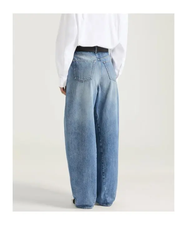 Givenchy Cocoon Wide-leg Jeans - Light Blue
