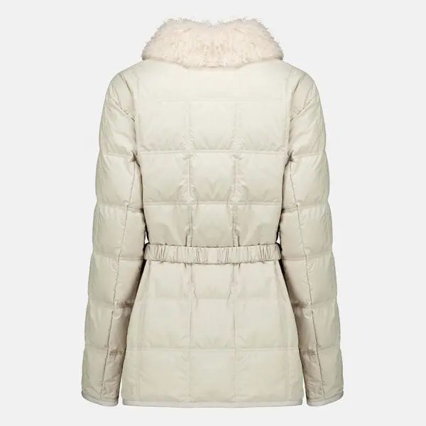 Moncler Cygnes Logo Patch Padded Jacket