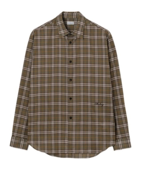 Burberry Relaxed Fit Check Cotton Shirt