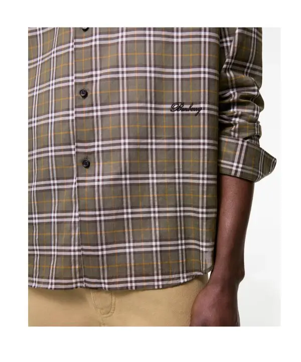 Burberry Relaxed Fit Check Shirt