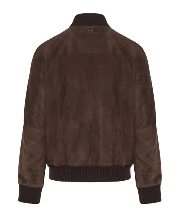 Paul & Shark Suede Bomber Jacket