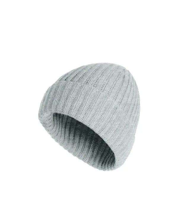 Malo Double-sided Knitted Hat - Cement Ash